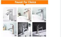 China Hot Cold Sanitary Ware Water Tap Wash Face Brass Bathroom Basin Faucet for sale