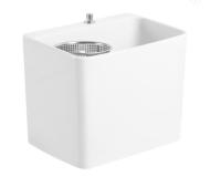 China Small Deep Double Basin Kitchen Sink Stainless Steel 350X390mm for sale