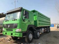 China 2021 made in china tractor head 8*4 12 Tires Sinotruck Howo tipper  dump truck heavy duty dump trucks for sale