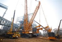 China 750T used LIEBHERR crawler crane 2009 for sale