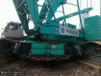 China 550T used kobelco crawler crane 2008 japan crane for sale