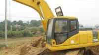 China pc200-7 2008 used excavator komatsu hydraulic excavator japan dig machinery for sale