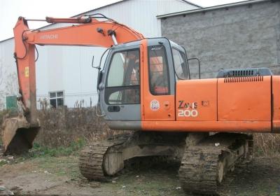 China EX200-6 used excavator hitachi hydraulic excavator with   hammer 2003 for sale