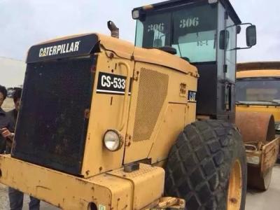 China Used  Compactor CS533D padfoot sheepfoot road roller for sale