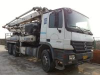 China 2006 Benz concrete pump 36m   truck used concrete pump for sale