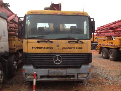 China 2006 Putzmeister concrete pump 36m truck used concrete pump for sale