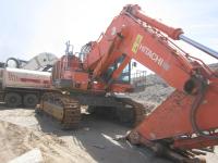 China ZX1200 HITACHI used excavator for sale excavators digger ex1200 for sale