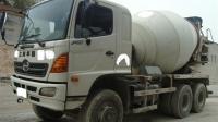 China 8cbm  used hino concrete mixer for slae 2005 for sale