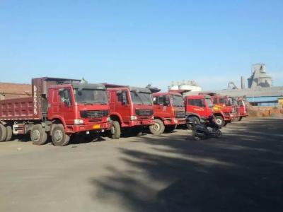 China 2015 made in china 6*4 10 Tires Sinotruck Howo tipper brakes service dump truck front axles  high tensile strength steel for sale