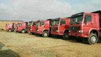 China 2015 made in china 6*4 10 Tires Sinotruck Howo tipper brakes service dump truck front axles  high tensile strength steel for sale