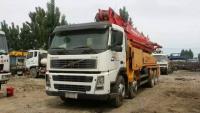 China 46M 2003 CE PU CONCRETE PUMPS TRUCK MOUNT Concrete Pumps BENZ truck for sale