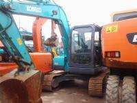 China crawler moving type used Kobelco SK75 minicrawler excavator with hydraulic engine second for sale