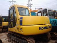 China crawler moving type used komatsu PC60   mini crawler excavator for sale