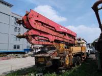 China putzmeister CONCRETE PUMPS ISUZU truck 2001 36m 42M Truck-Mounted Concrete Pump for sale