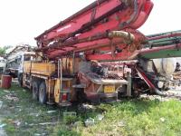 China putzmeister CONCRETE PUMPS ISUZU truck 2001 36m 42M Truck-Mounted Concrete Pump for sale