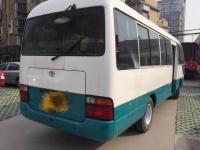China 29 seats used Toyota  Gasoline bus left hand drive   engine 6 cylinder  TOYOTA coaster bus for sale for sale