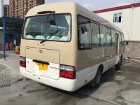 China engine 6 cylinder   japan coaster bus toyota 23 seats used Toyota diesel coaster bus left hand drive 4*4 coaster bus for sale