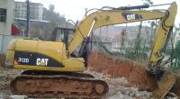 China 312D  used excavator for sale USA track excavator 312C 312B second hand digger 320d CAT   excavator for sale