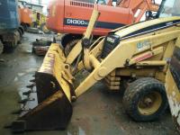 China 2010 usa Used  front end loader heavy machinery CAT backhoe loader 416 420e yellow skid steer loader for sale