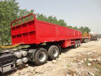 China brand new china  lowbed Semi-trailer with 4-axles excavator trailer. excavator trailer for sale