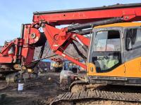 China Crawler Mounted Enclosed Cab Piling Rig SR150C pharmaceutical milling machine for sale