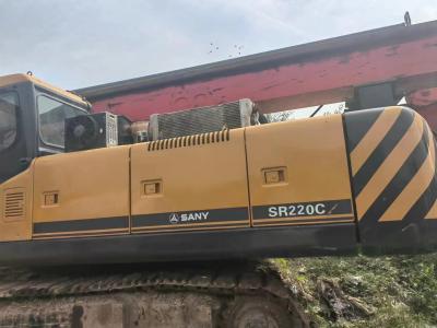 China SANY SR200 Crawler Type Rotary Drilling Pilling Rig | Max. Rotary Drilling Depth 50 Meters for sale