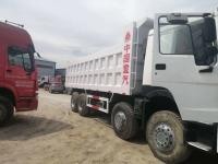 China 18-23 Cubic Yards Capacity 8*4 HOWO DUMP TRUCK Air Suspension Manufactured for sale
