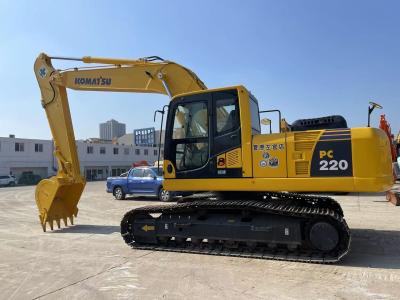 China PC220-8 PC220-10 used KOMATSU excavator komatsu hydraulic excavator chile peru excavator for sale