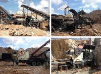 China (110-320TPH) Hard Rock Mobile Crushing Station Mobile Jaw Crusher  Portable Crushing Plant for sale