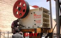 China Sand Making Plant PE Jaw Crusher vibrating feeder  primary crushing vibrating feeder stone production can crush for sale