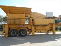 China Mobile Impact Crusher Plant, vertical shaft impact crusher small stone crusher crushing screening plant rock crushing for sale