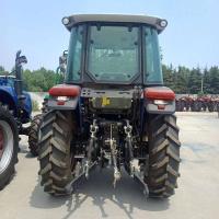 China China Factory Supply 100HP 4X4 Wheel Th1004 Small/Min Agricultural Machinery Farm  mini farm tractor  steering hydraulic for sale