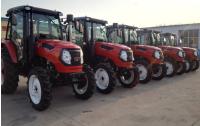 China 4wd 4*4 used farm tractors with loaders flat tyre  steering hydraulic tractor with front end loader tractor for sale