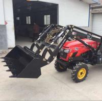 China China Factory Supply 55HP 4WD Mini/front tyre Garden/Orchard/Agricultural/flat tyre Farm Tractor tractor with front end for sale