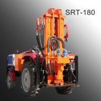 China 100m 120m 150m wheel tracto WATER WELL DRILLING RIG  shallow  water well drilling equipment trailer mounted drilling for sale