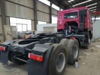 China 2015 made in china tractor head 6*4 10 Tires Sinotruck Howo tipper  dump truck tractor truck flatbed semi-trailer for sale