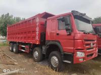 China 2020 MADE IN CHINA TRACTOR HEAD 8*4 12 TIRES SINOTRUCK HOWO TIPPER  DUMP TRUCK EMISSION STANDARD EURO2 for sale