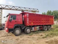 China 2020 MADE IN CHINA TRACTOR HEAD 8*4 12 TIRES SINOTRUCK HOWO TIPPER  DUMP TRUCK EMISSION STANDARD EURO2 for sale