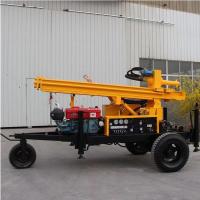 China SRXY-130 CORE WATER WELL DRILLING RIG water well drilling trailer shallow well drilling equipment mud rotary drill rig for sale