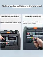 China 4/5/6KW Gasoline Generator High Power Quiet and Frequency Conversion with Remote Start for sale