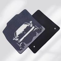China 3PCS ZEEKR Car Fitment Silhouette Art Foot Cushion Blanket Surface Innovative Design for sale