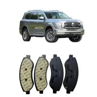 China Great Wall Car Fitment 100% Tested POER Brake Pads for Front and Rear Auto Parts for sale