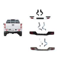 China Rear Bumper Assembly for Great Wall Wingle Car Exterior Decoration Sliver Black White for sale