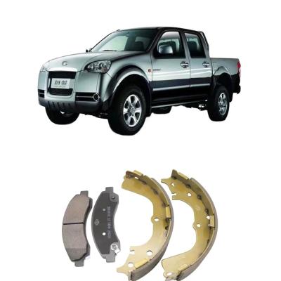 China Car Model wingle Front and Rear Ceramic Brake Pads for Great Wall Pickup Wingle3 5 6 for sale