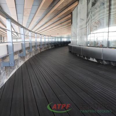 China Moisture Proof Outdoor Decking Board 1.8M Bamboo Floor for sale