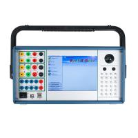 China Microcomputer 6 Phase Relay Protection Tester Secondary Injection Relay Test Kit for sale