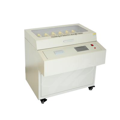 China Six Cups Dielectric Oil Tester for High Voltage Testing for sale