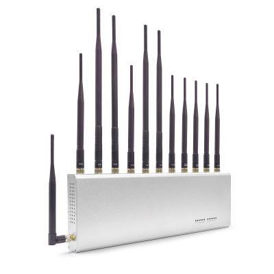 China Stationary Phone Signal Blocker Device 20m Radius For 2G 3G 4G 5G WIFI Walkie Talkie for sale