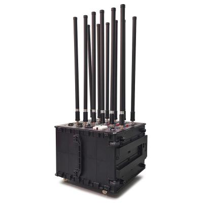 China 50W Cell Phone Signal 5G Jammer high power 12 Bands EST-850LC12 for sale