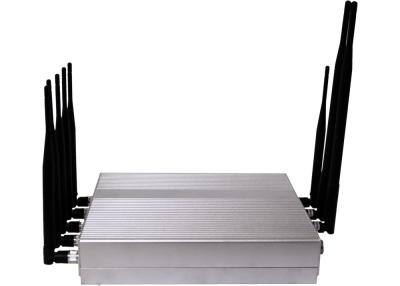 China 8 antenna VHF/UHF +3G mobile phone signla jammer/blocker for sale